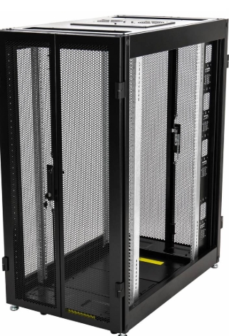 COFFRE INFORMATIQUE 24U 800MM -D800M-H1300MM +1ETAGER+SHEFT +4 FANS ...